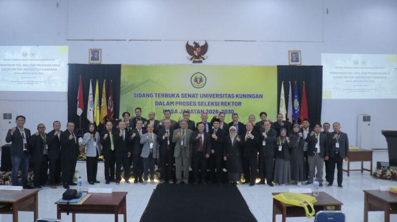 5 Calon Rektor Uniku Adu Visi Misi di Hadapan Senat, Siapa yang Paling ...